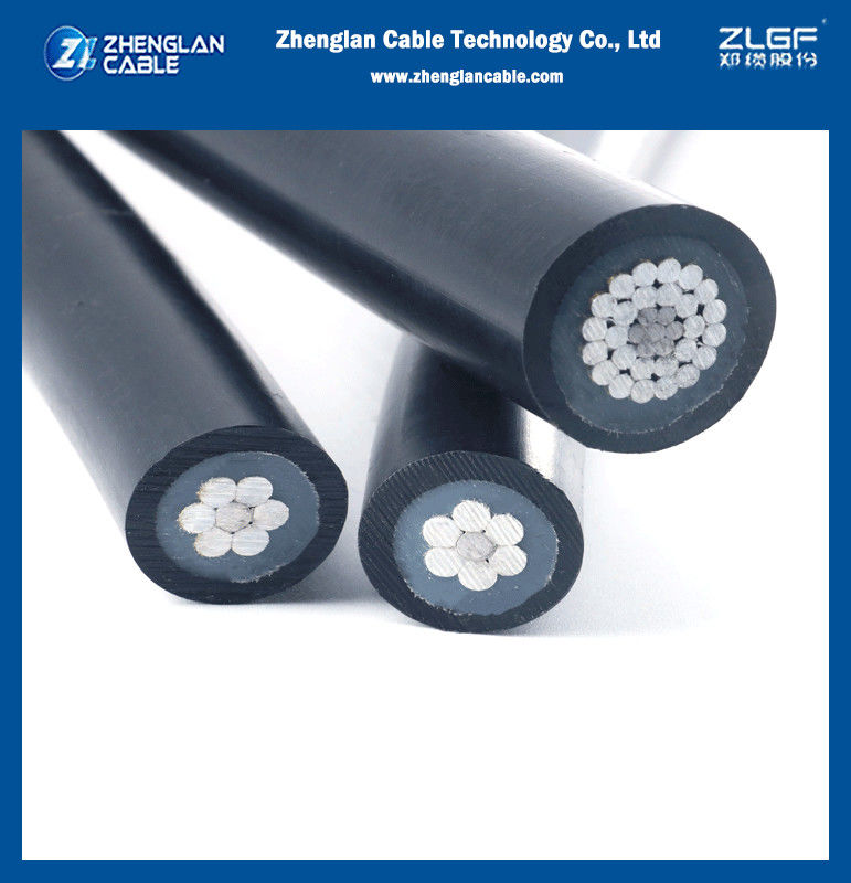 HDPE Outer Layer Aluminum Conductor Neutral Messenger Conductor Non ...